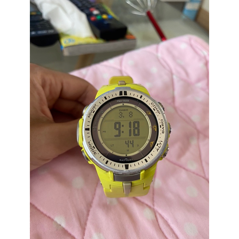 Casio Pro Trex PRW-3000 9B มือ2 (ของแท้) | Shopee Thailand
