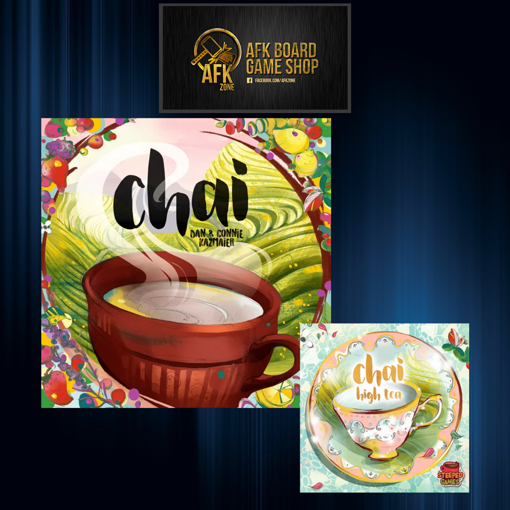 Chai Deluxe + High Tea Expansion ENG Edition - Board Game - บอร์ดเกม ...