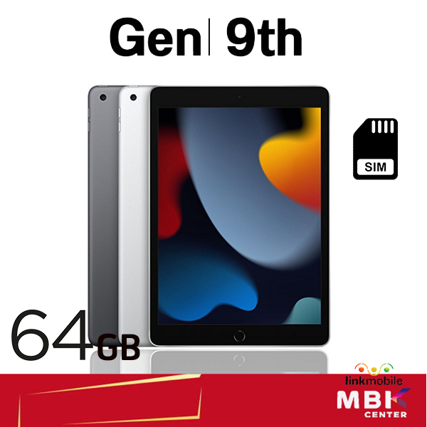 Tablet Gen9 2021 Sim Cellular 64GB สินค้าใหม่ เครื่องศูนย์ รับประกัน ...