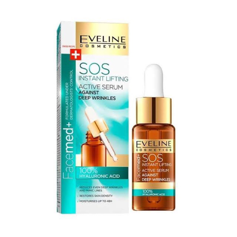 Eveline Facemed+ SOS Instant Lifting Active Serum 18ml. | Shopee Thailand