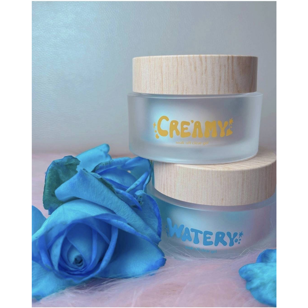 เจลใสแบบกระปุก 30g. MAYO Watery/Creamy Clear Gel 2แบบ เคลือบเล็บ ต่อ ...