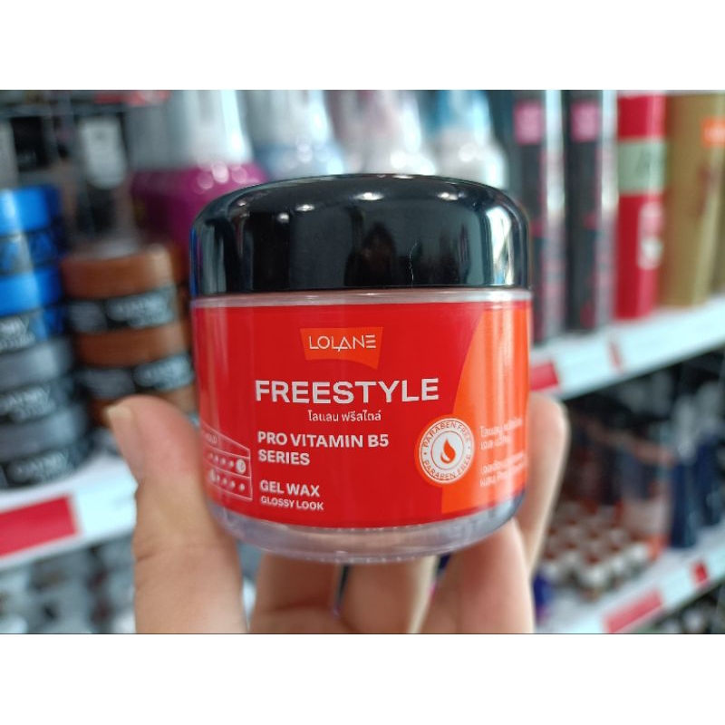 Lolane Freestyle Gel Wax โลแลน ฟรีสไตล์ เจล แว็กซ์ 60 กรัม | Shopee ...