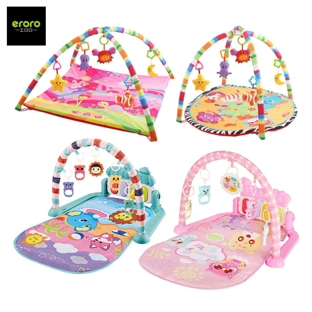 ERORO ที่นอนดนตรีเด็กเล็ก พร้อมแป้นเปียโน สีพาสเทลน่ารัก ลายการ์ตูน มี ...