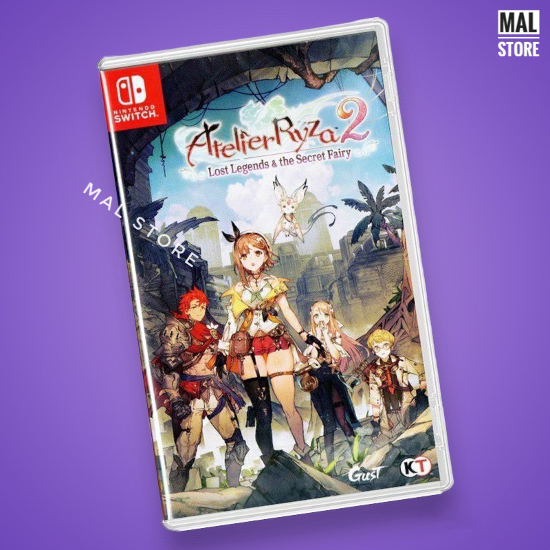 Atelier Ryza 2 Lost Legends & the Secret Fairy ( Asia/Eng ) | Shopee ...