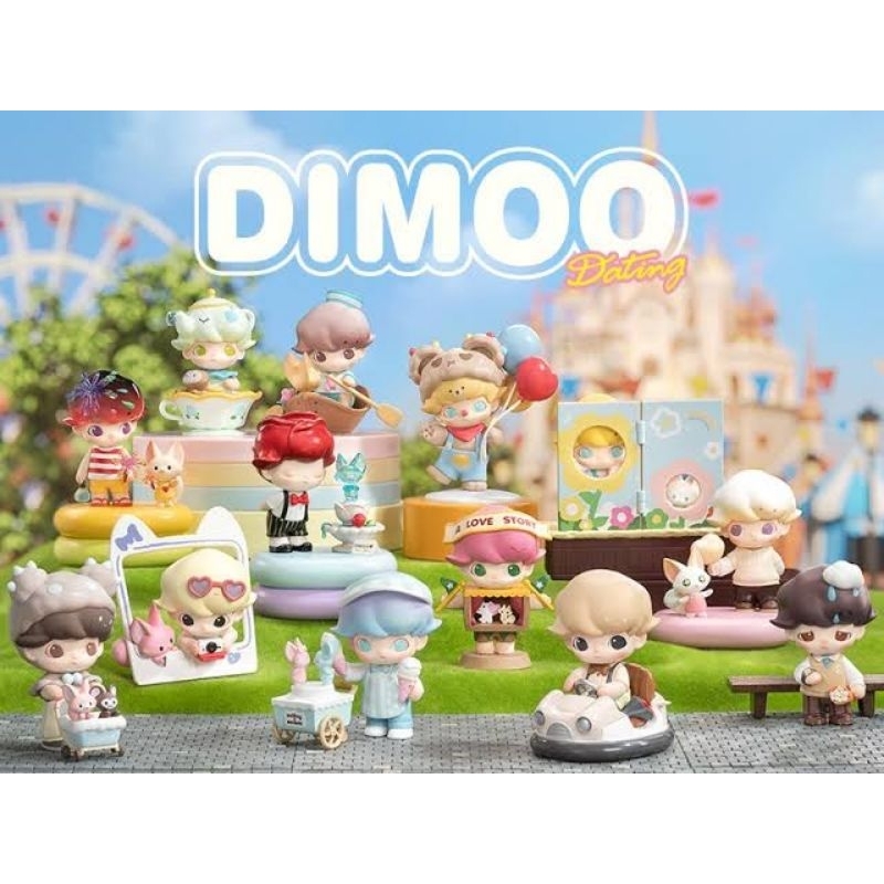 (แบบระบุตัว) Dimoo dating series × Popmart แท้💯💯 | Shopee Thailand