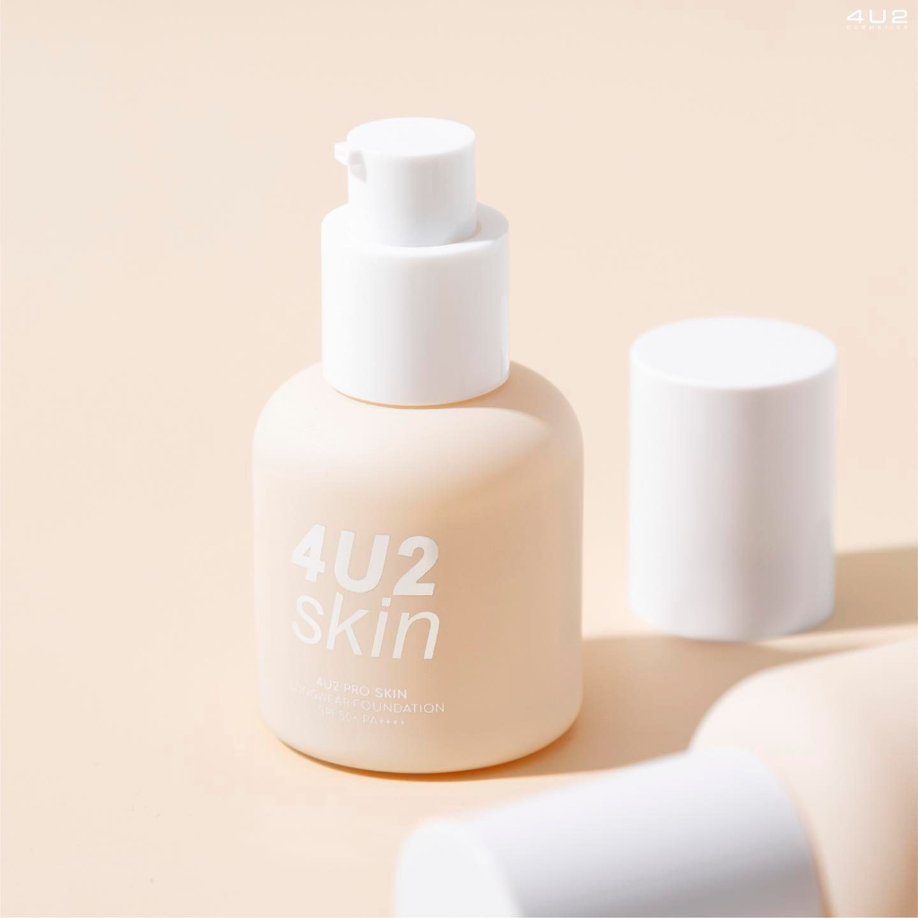 4U2 PRO SKIN LONGWEAR FOUNDATION SPF50+ PA++++ | Shopee Thailand