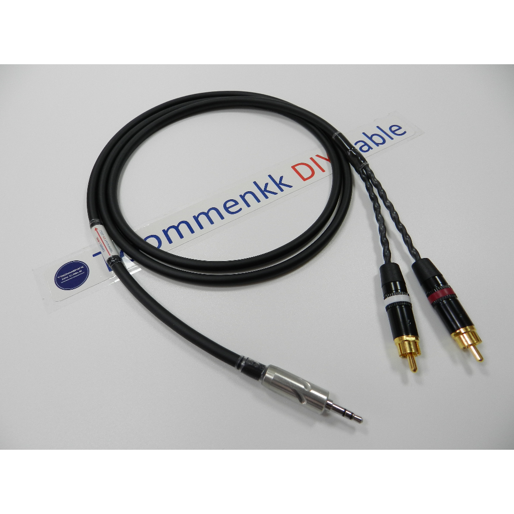 สายสัญญาณเสียงรุ่นกลาง AUX Canare L-4E6S Plug Mini3.5 (Furukawa ชุบโรเดียม) to Rca Yongsheng ...
