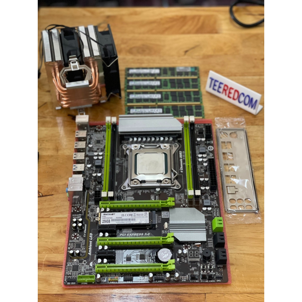 ชุดxeon mb x79 Nvme +cpu intel xeon e5 2696v2 12คอ24เทรด 2.5-3.3GHZ+Ram ...