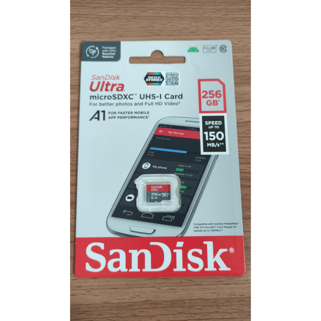 Sandisk Micro SD card 256 GB ของแท้ ของใหม่ ใช้งานบน Nintendo Switch ...