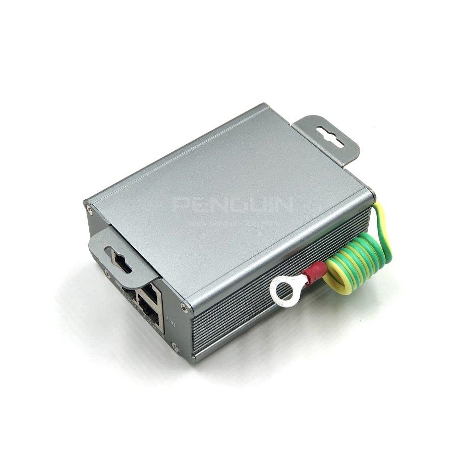 4 Port POE Surge Protector (Lightning Protection) กันฟ้า CCTV (กล้อง ...