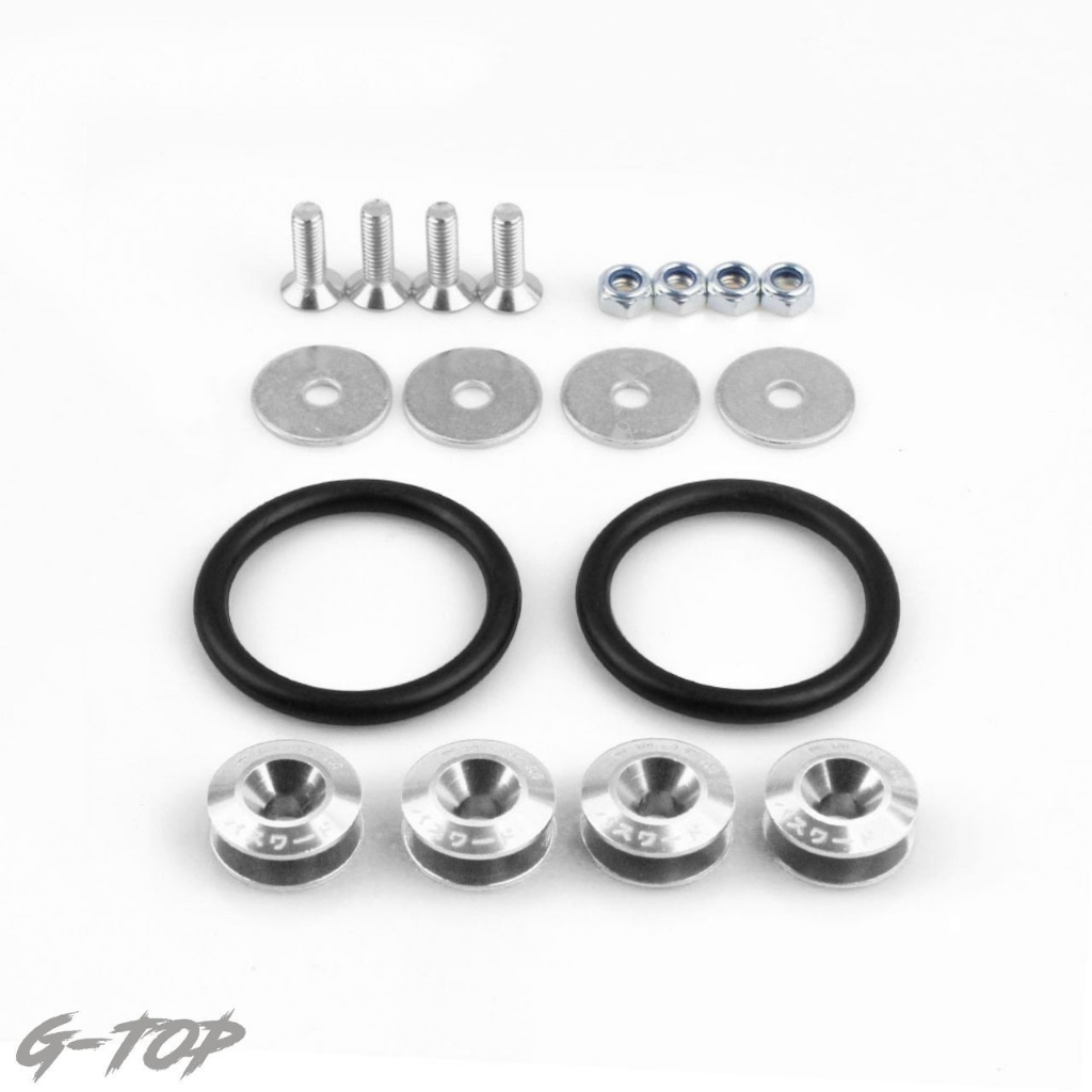 น็อตยึดกันชน JDM ชุดแต่งล็อคกันชนหน้า-หลัง อลูมิเนียมอัลลอย เพิ่มความ ...