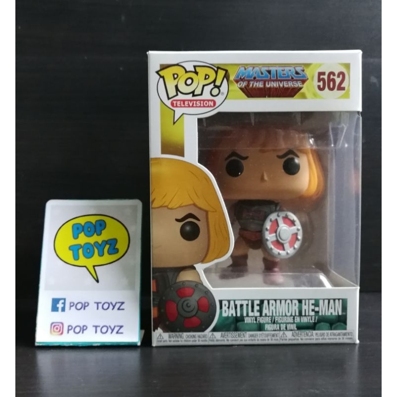 FUNKO POP He Man 562 Masters of the universe Battle Armor He-man ของแท้ งานเก่าเลิกผลิต หายาก ...