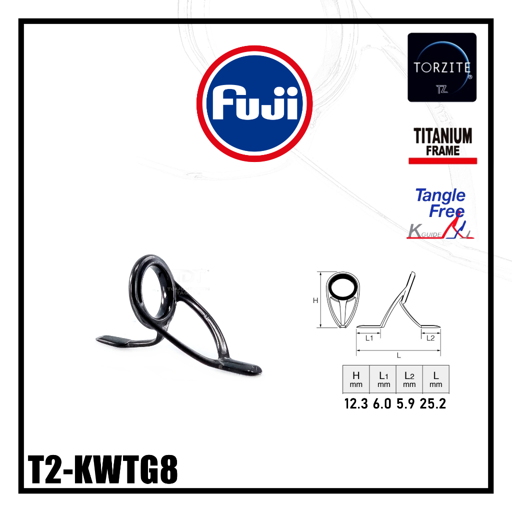 FUJI T2-KWTG TITANIUM TORZITE มาตราฐานสูงยอดนิยมใช้กันทั่วโลก แท้ ...