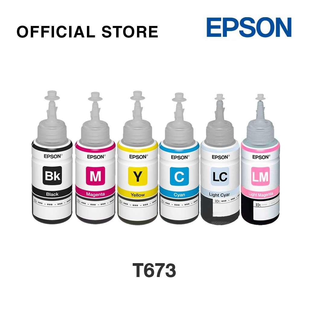 Epson T673 Ink Bottle (70ml) (หมึกเติมอิ้งเจ็ท) | Shopee Thailand