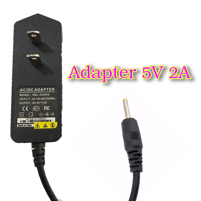 Adapter 5V 1A / 2A อะแดปเตอร์ 5V กระแส 1-2 A AC/DC 0910 Adapter ขนาด 5V/1A , 5V/2A หัวเล็ก ...