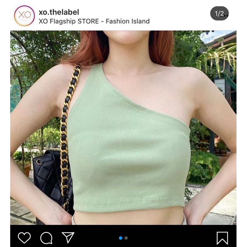 เสื้อครอปxo.thelabel | Shopee Thailand