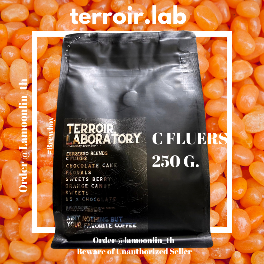 เมล็ดกาแฟ " C Fleurs " - Terroir Laboratory คั่ว Espresso คั่วกลาง 250 ...