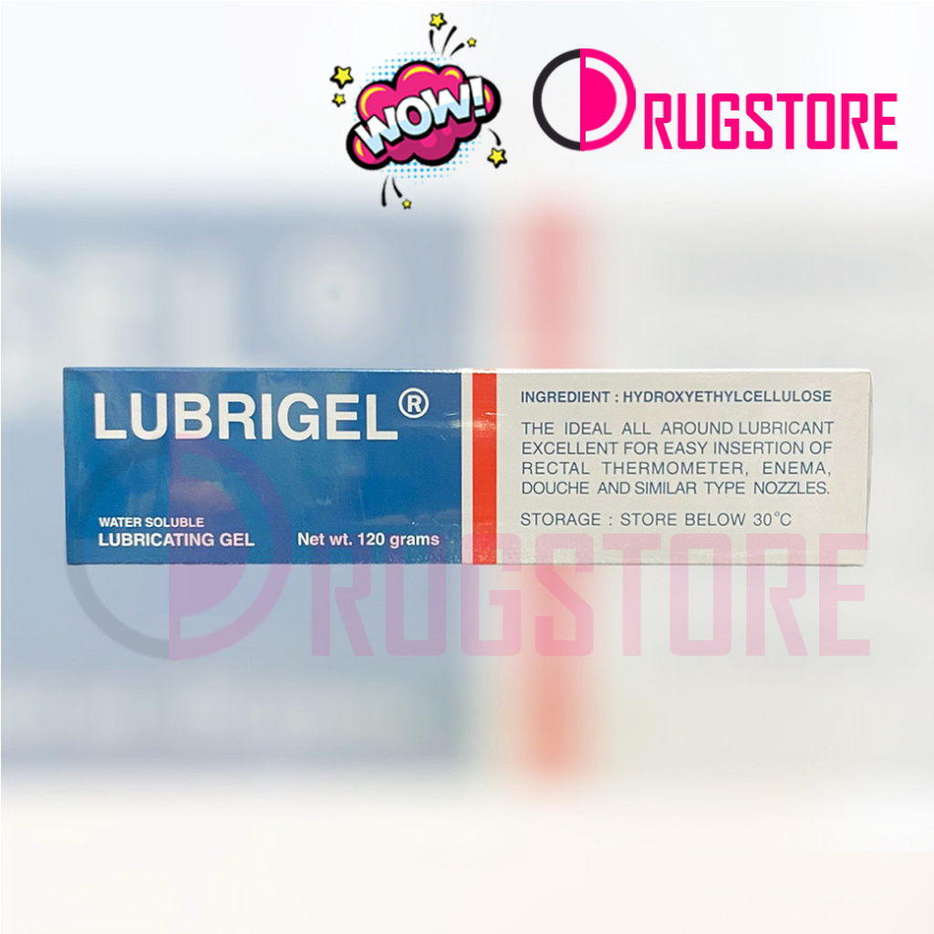 Lubrigel ลูบริเจล 120 g - เจลหล่อลื่น อวัยวะเพศ สายสวน สารหล่อลื่น เจล ...