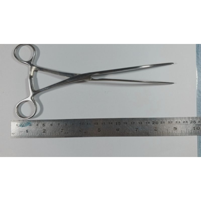 Doyen Intestinal Forceps 9" Curved Longitudinal Serrations Instrument ...