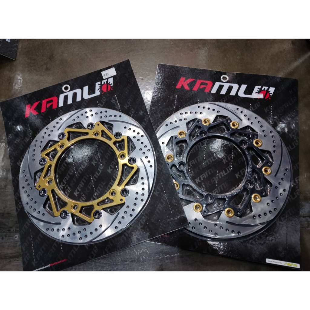จานเบรกหน้า KAMUI Xmax 300 / New Xmax 300 ขนาด 300mm หนา 5mm V2 ...