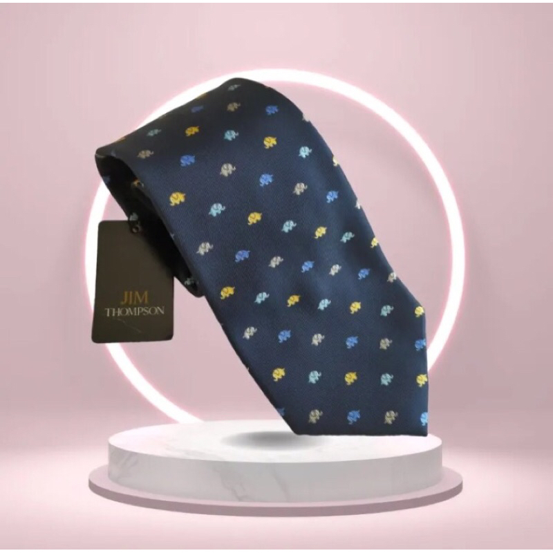 Silk Necktie Jim Thompson เนคไทผ้าไหม จิมทอมป์สัน ทำจากผ้าไหม 100% ...