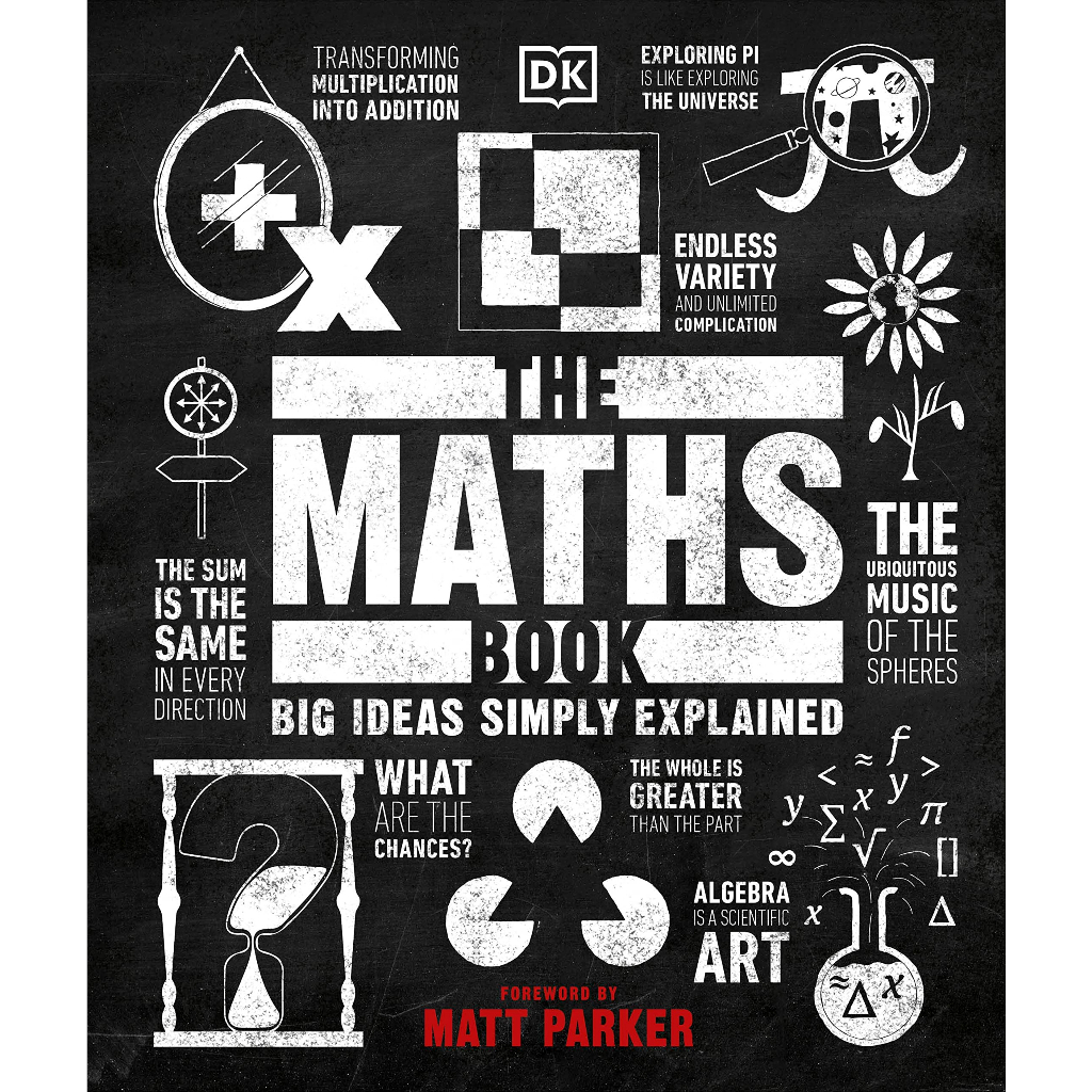 The Maths Book : Big Ideas Simply Explained Hardback Big Ideas English ...