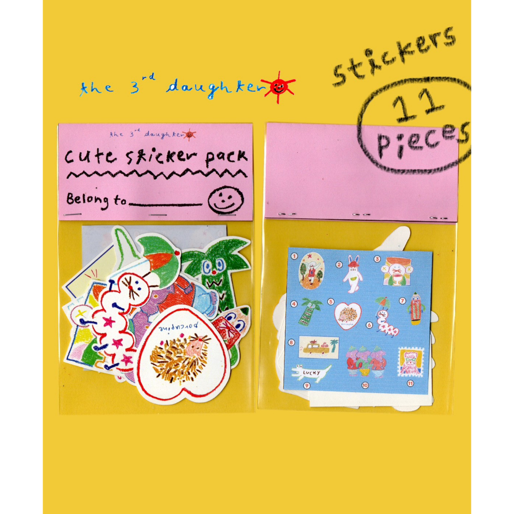 เซทสติ๊กเกอร์ cute sticker pack | Shopee Thailand