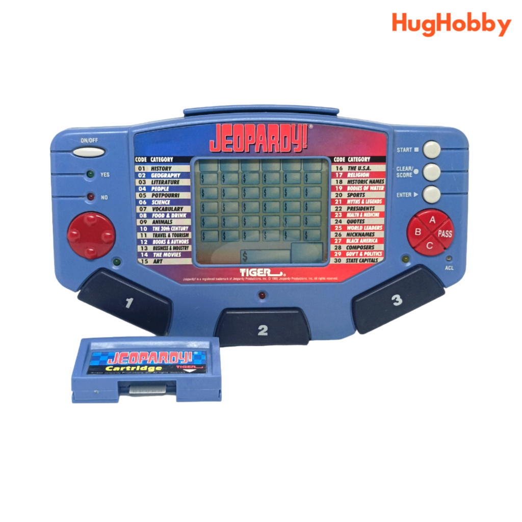 Vintage 1995 Tiger LCD Game Jeopardy! [Used] | Shopee Thailand