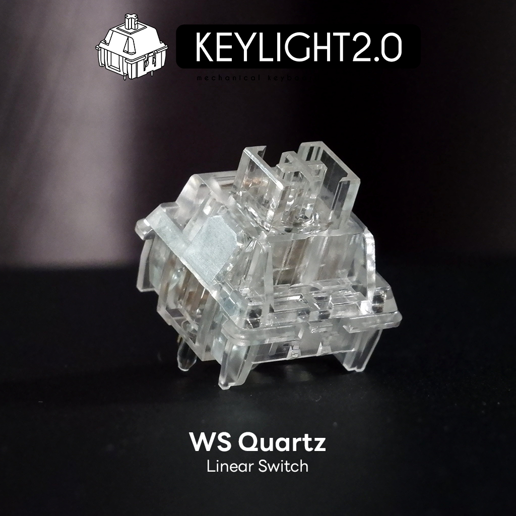 WS Switch Series By Wuque Studio | Factory Lube สวิตช์คีย์บอร์ด (1 ตัว) | Shopee Thailand