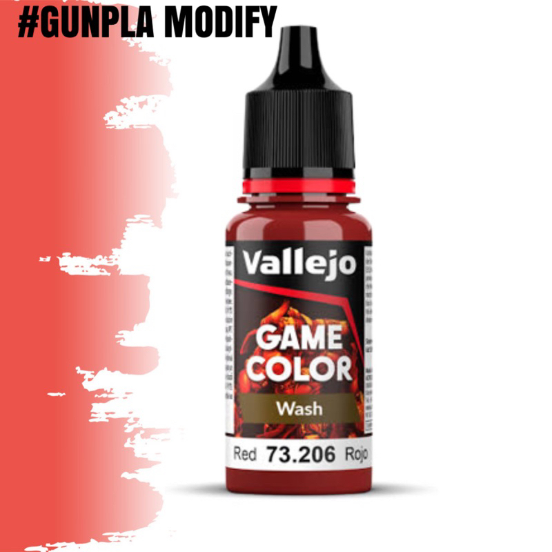 Vallejo New Game Color Wash สีอะคริลิคสูตรน้ำ เฉดสีแนวแฟนตาซี สีว็อช สีตัดเส้น | Shopee Thailand