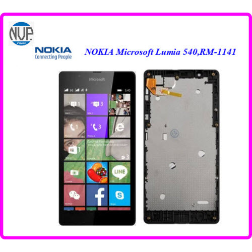 จอ LCD.NOKIA Microsoft Lumia 540,RM-1141+ทัชสกรีน(Or)+กรอบ | Shopee ...