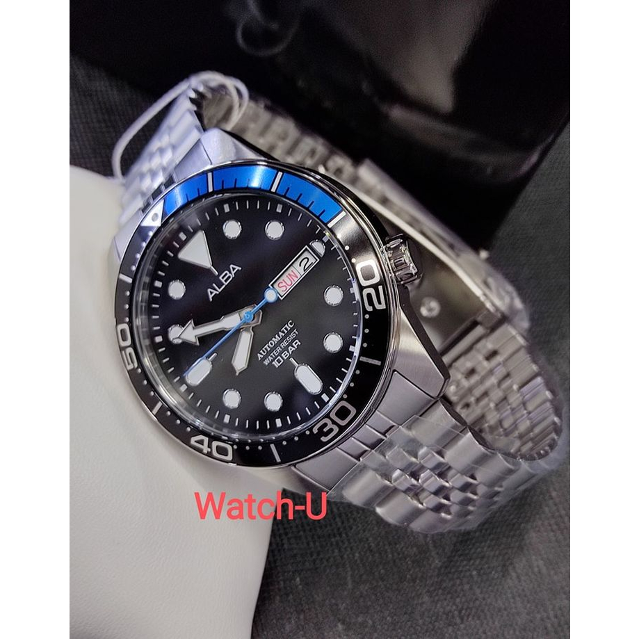 นาฬิกา ALBA AUTOMATIC BATMAN รุ่น AL4195X1 AL4195X AL4195 รุ่นใหม่ ...
