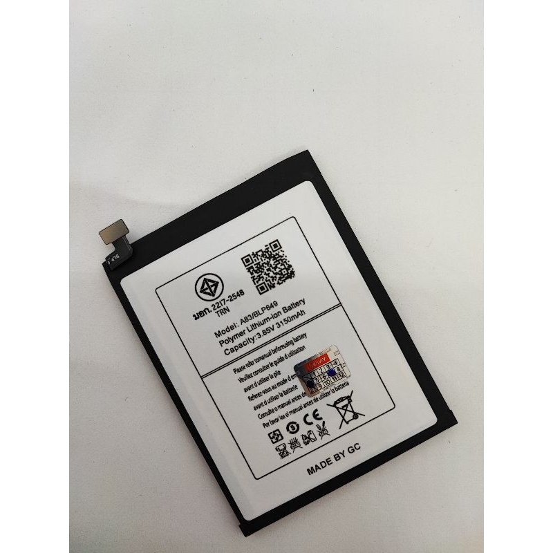 แบตเตอรี่ OPPO A83/BLP649 | Shopee Thailand