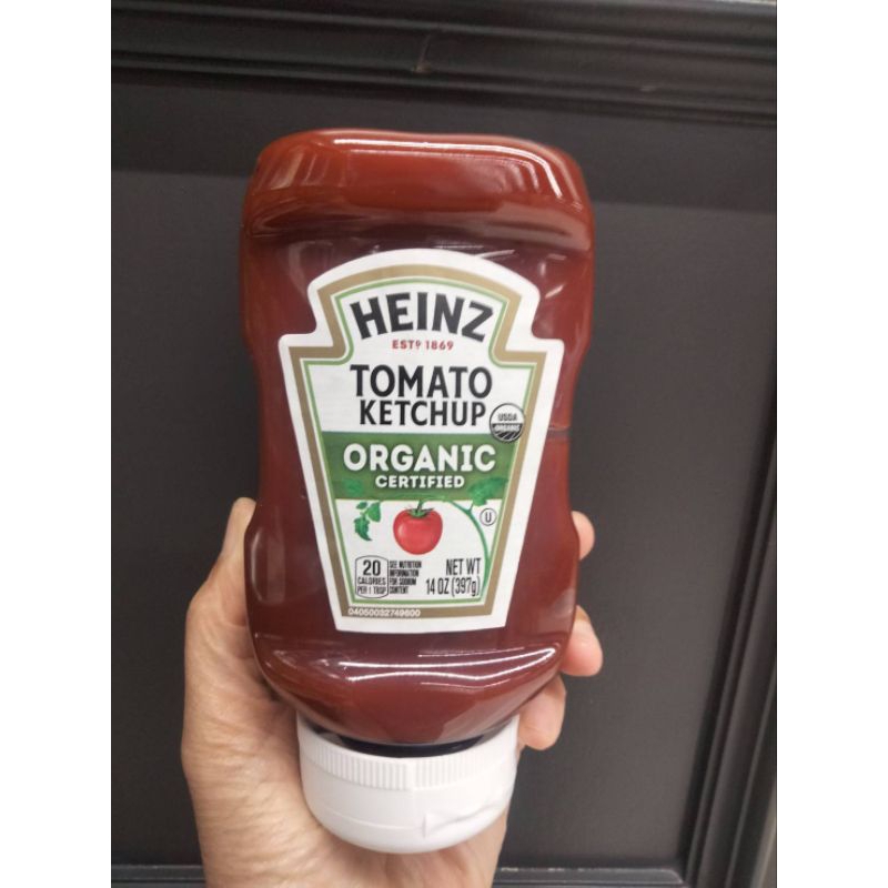 Heinz Organic Tomato Ketchup ซอสมะเขือเทศออแกนิค 397กรัม ราคาพิเศษ ...