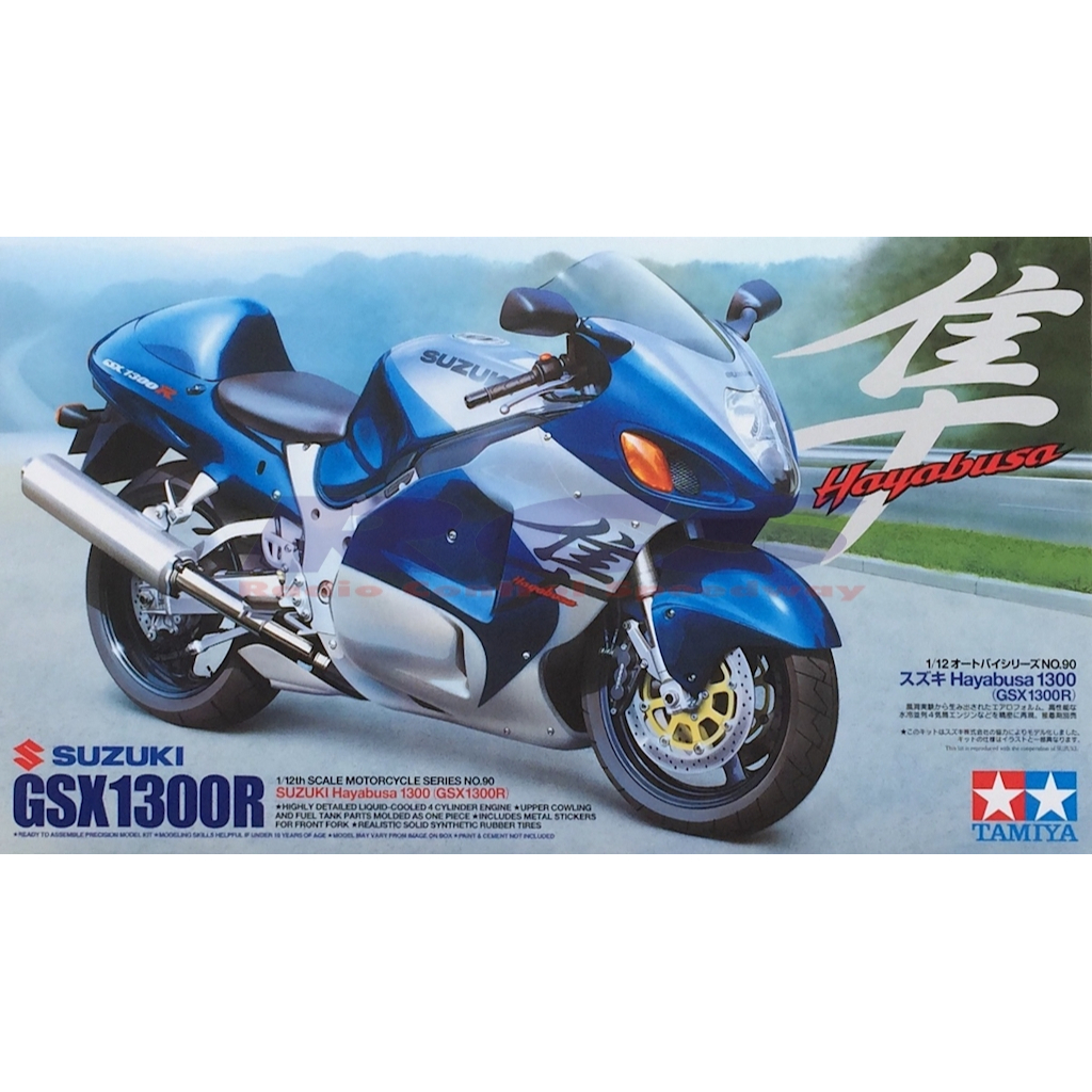 🏆 TAMIYA 14090 ชุดประกอบจำลองมาตราส่วน 1:12 SUZUKI Hayabusa 1300 ...