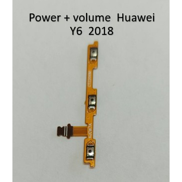 สายแพรชุดสวิตช์ powerปิดเปิดและ Volumeปรับระดับเสียง Huawei Y6 (2018) | Shopee Thailand