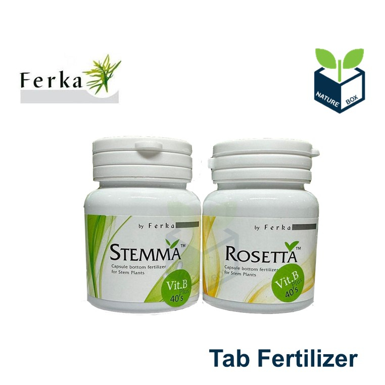 Ferka Stemma and Rosetta (Tab Fertilizer) ปุ๋ยฝัง สำหรับตู้ไม้น้ำ ...