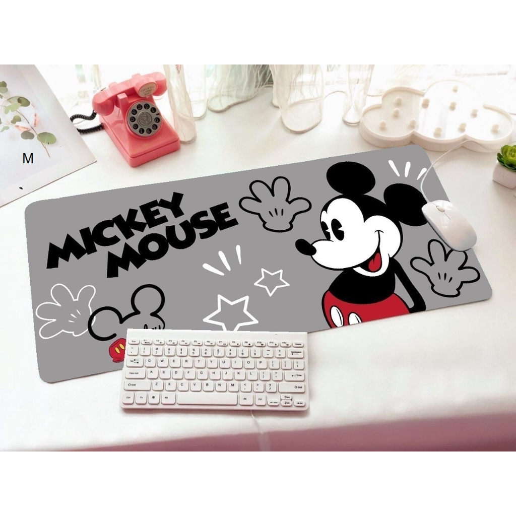 MICKEY 1F แผ่นรอง คีย์บอร์ด รองคีย์บอร์ด keyboard ลาย MICKEY MOUSE 1F ...