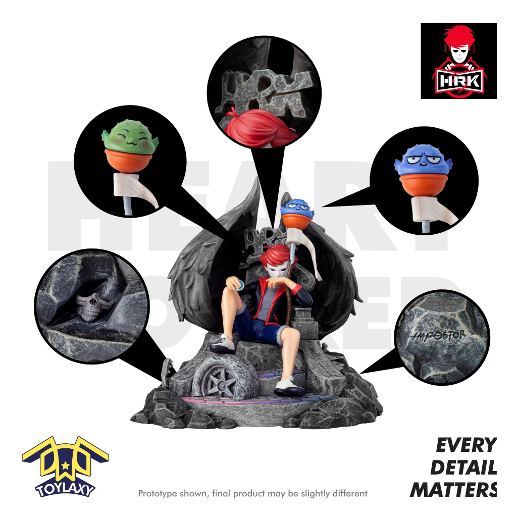 HRK HEARTROCKER on Throne Figure Vol.2 - ฟิกเกอร์พี่เอก HRKxToylaxy ...
