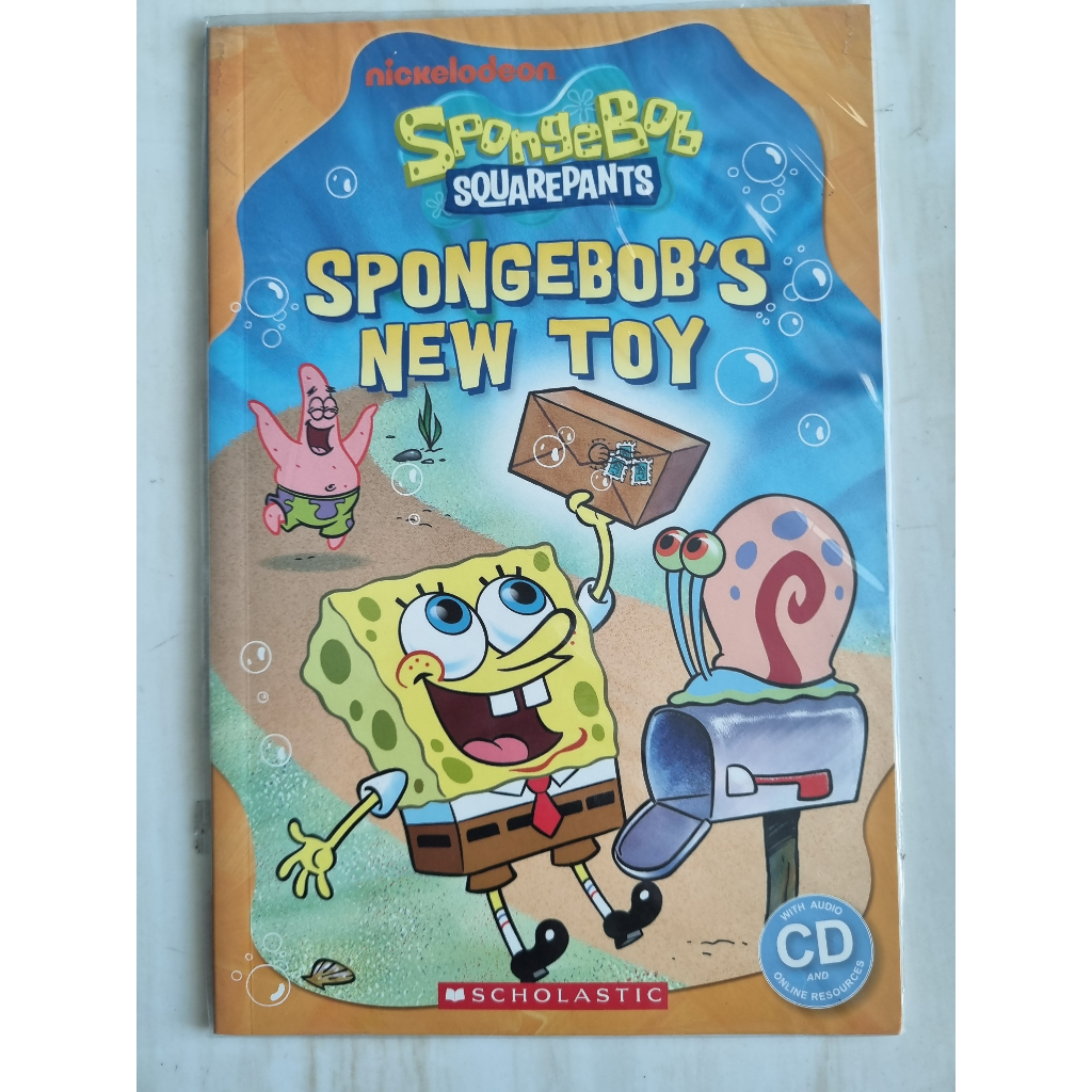 Spongebob Squarepants Spongebob's New Toy with audio CD Starter Level ...