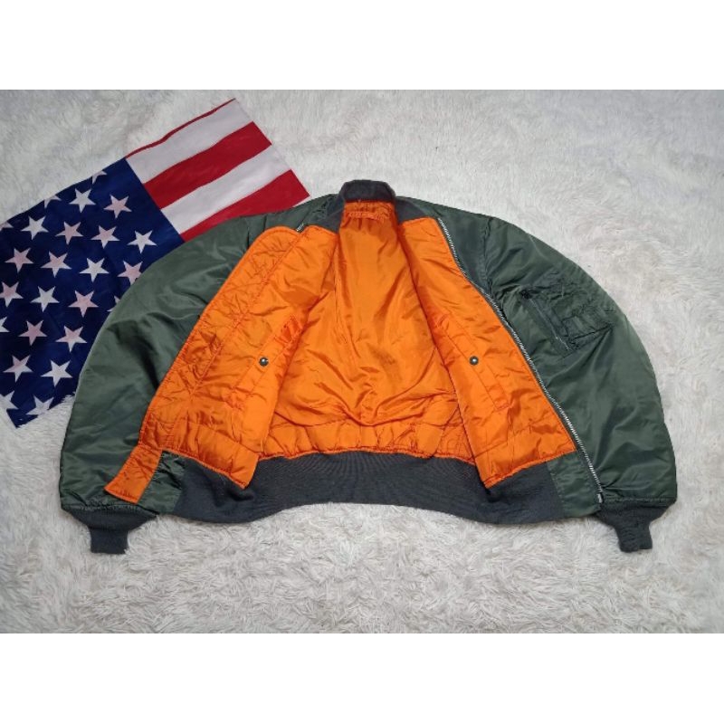 MA-1,JACKET, ALPHA-USA. | Shopee Thailand
