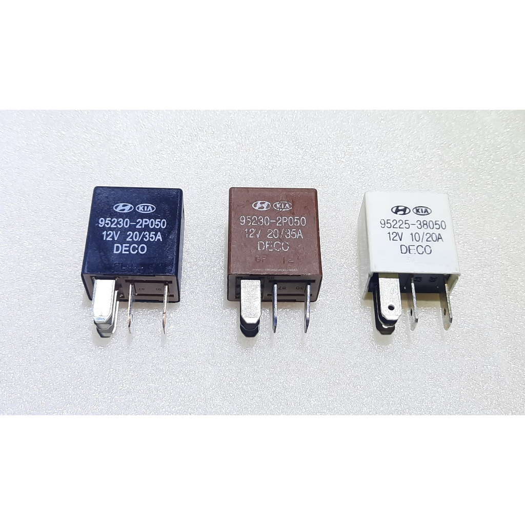 Relay 95225-38050, 95230-2P050 รีเลย์ 5ขา DECO DC 12V KIA Hyundai ของ ...