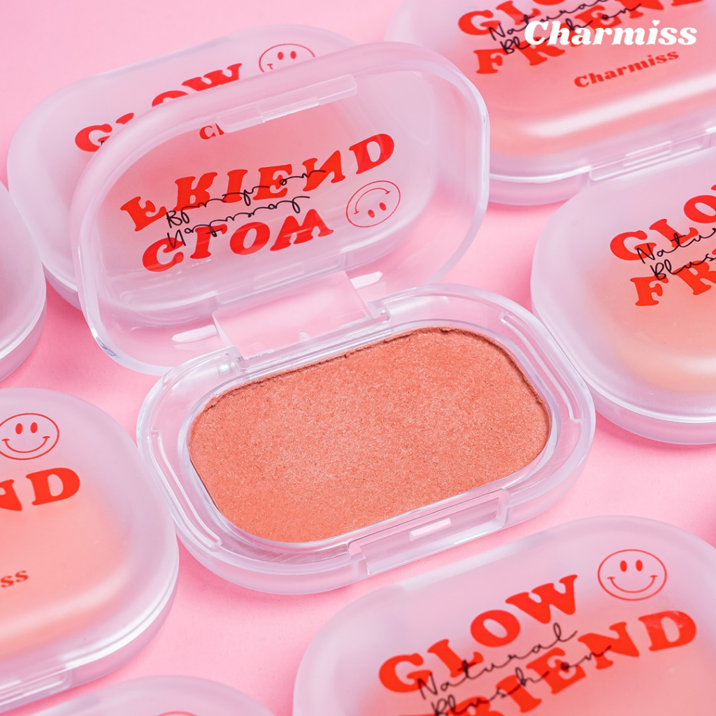Charmiss Glow Friend Natural Blush On บลัชออนโมจิ | Shopee Thailand