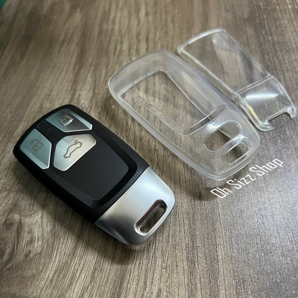 เคสใส รีโมทรถ Audi TT นิวออดี้ (TPU Key Cover with Colorful PC Push ...