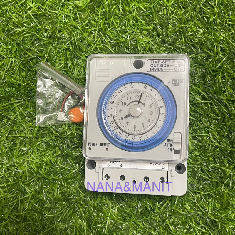 TB388 TIMER SWITCH 100-240VAC พร้อมแบตเตอรี่สำรอง | Shopee Thailand