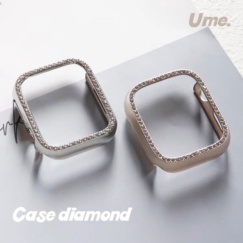 เคส เพชร diamond iwatch 8 7 6 Se 5 ขนาด 40 /41/44/45mm case smart watch ...