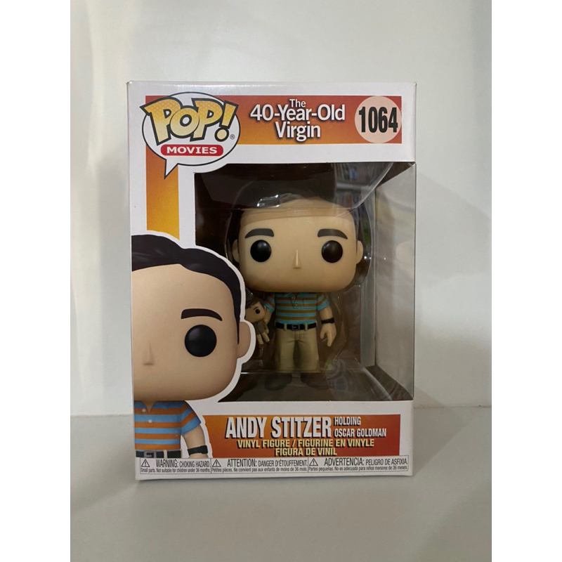 Funko Pop Andy Stitzer Holding Oscar Goldman The 40 Year Old Virgin ...