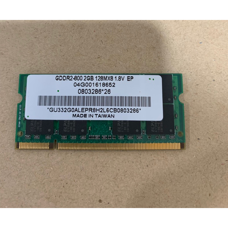 RAM DDR2 800 2GB 128mx8 1.8v ep | Shopee Thailand
