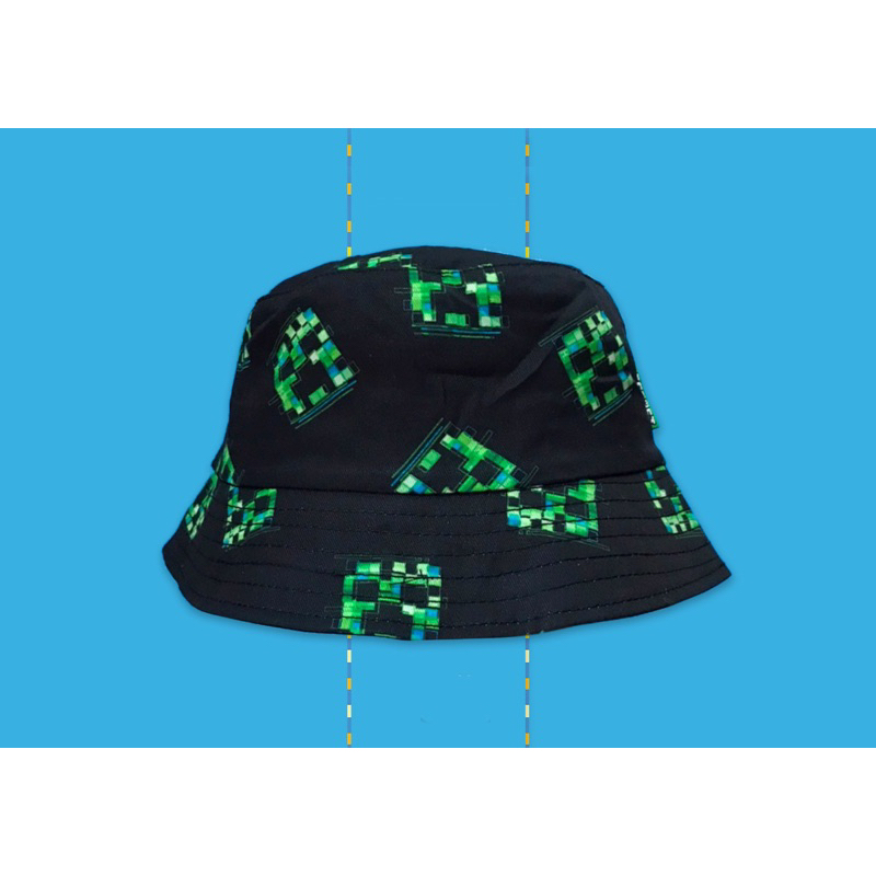 [5-6Y] Next Minecraft Bucket Hat หมวกเด็ก ป้องกันแสงแดด | Shopee Thailand