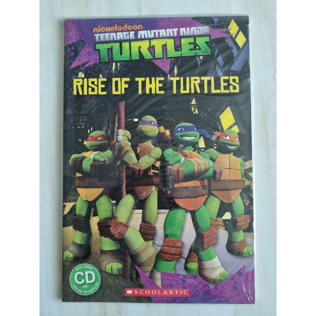 Teenage Mutant Ninja Turtles Rise of the Turtles with audio CD Level 1 ...